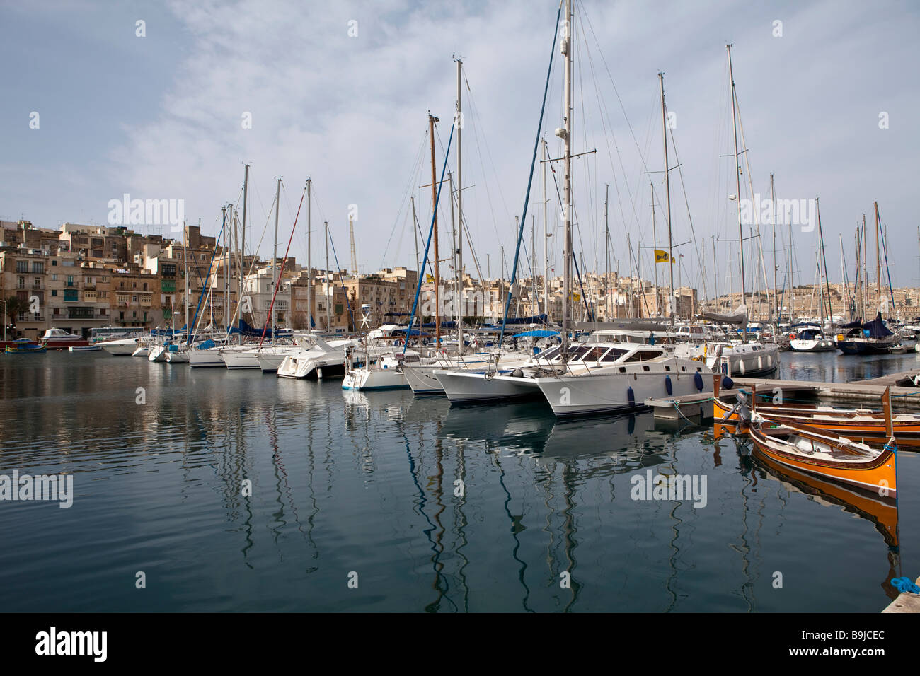 Dockyard Creek between Vittoriosa and Senglea, Our Lady of Victory ...