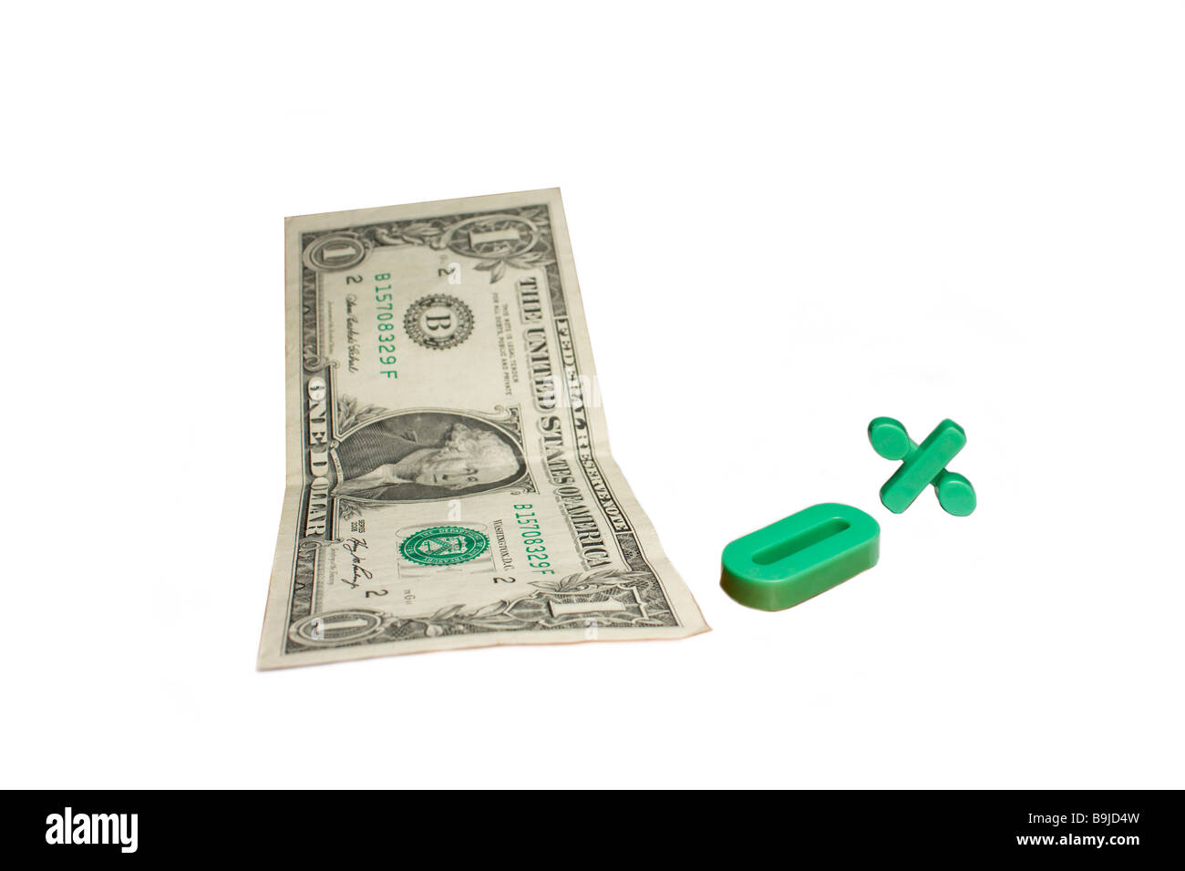 money and per cent Stock Photo - Alamy