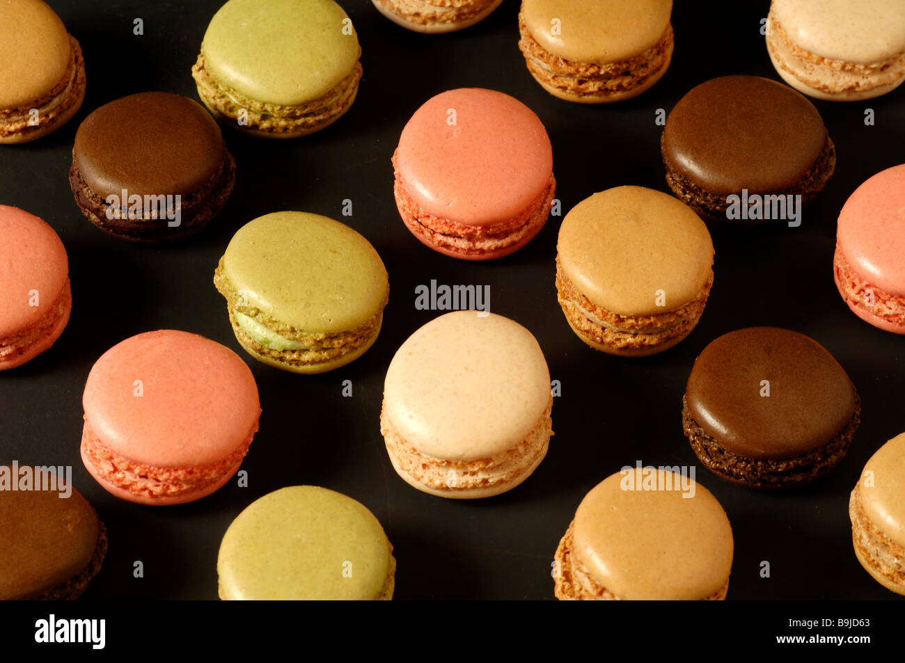 Colored macaroons, La Baroche, Alsace, France, Europe Stock Photo - Alamy