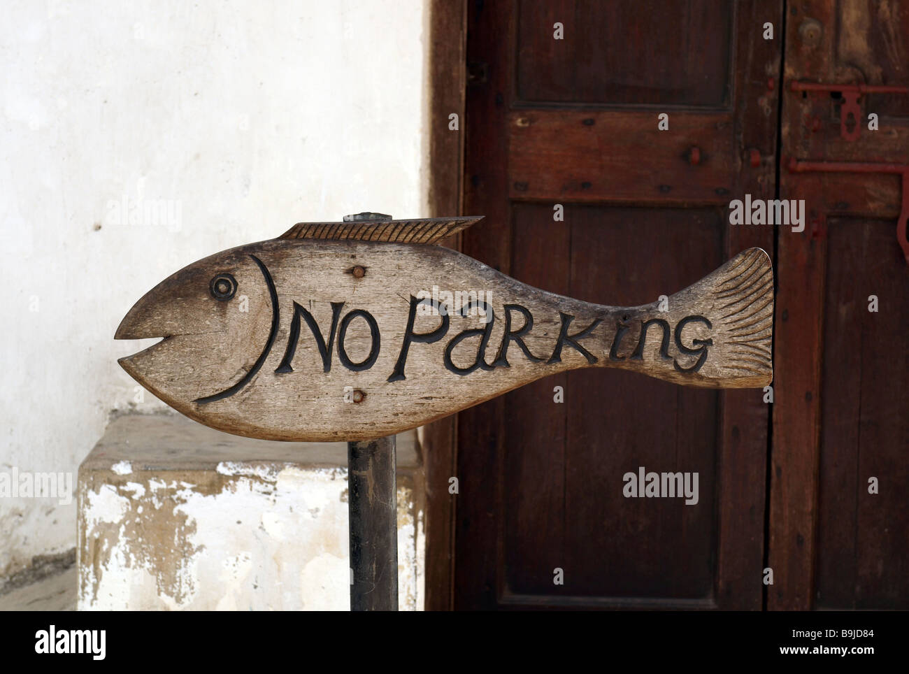 Street sign in Stowntown the capital of Zanzibar Stock Photo - Alamy
