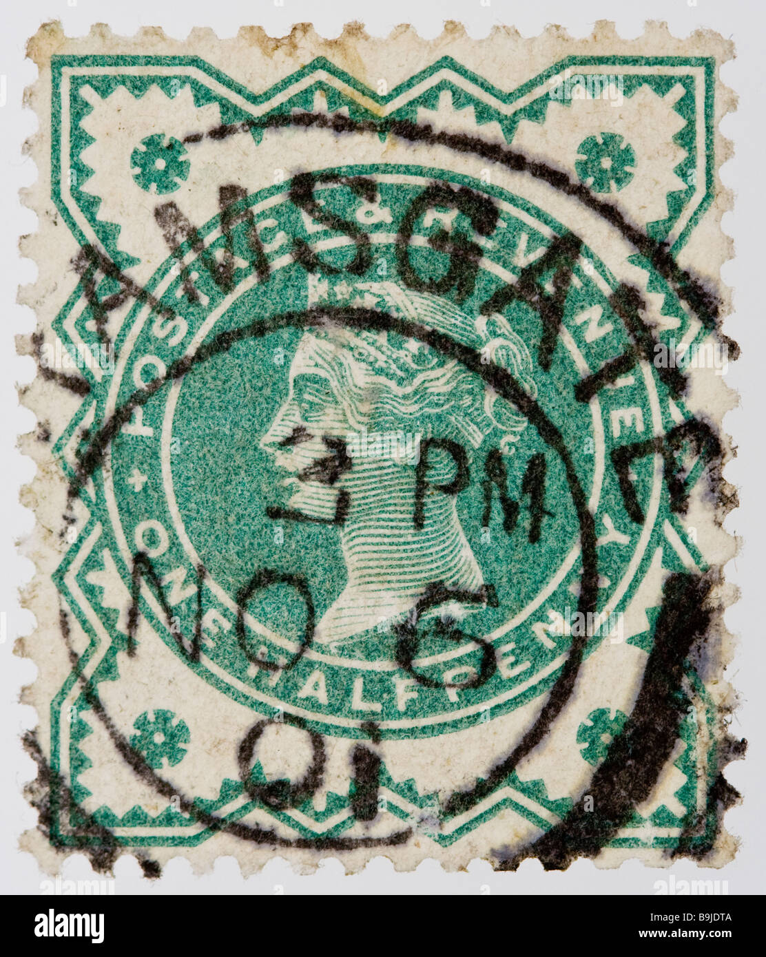 Half Penny Stamp High Resolution Stock Photography and Images - Alamy