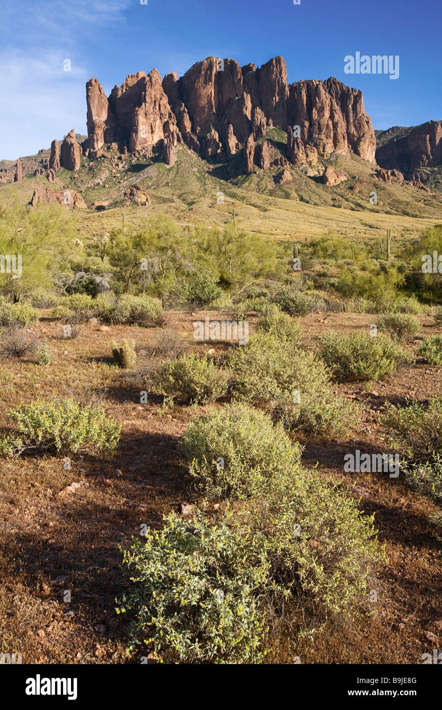 Superstition Mountains Arizona Stock Photo - Alamy