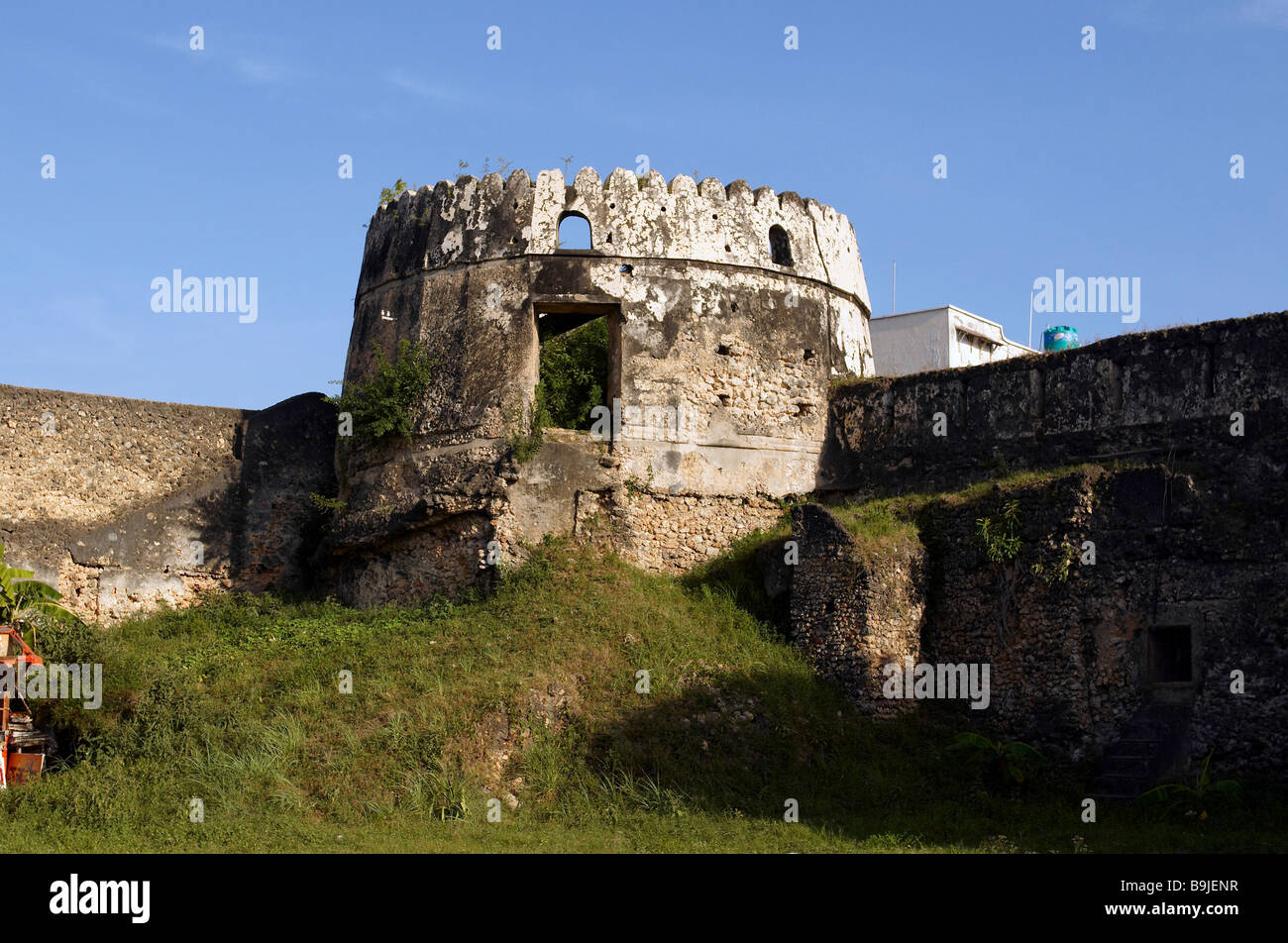 Old fort of zanzibar in stone town hi-res stock photography and images ...