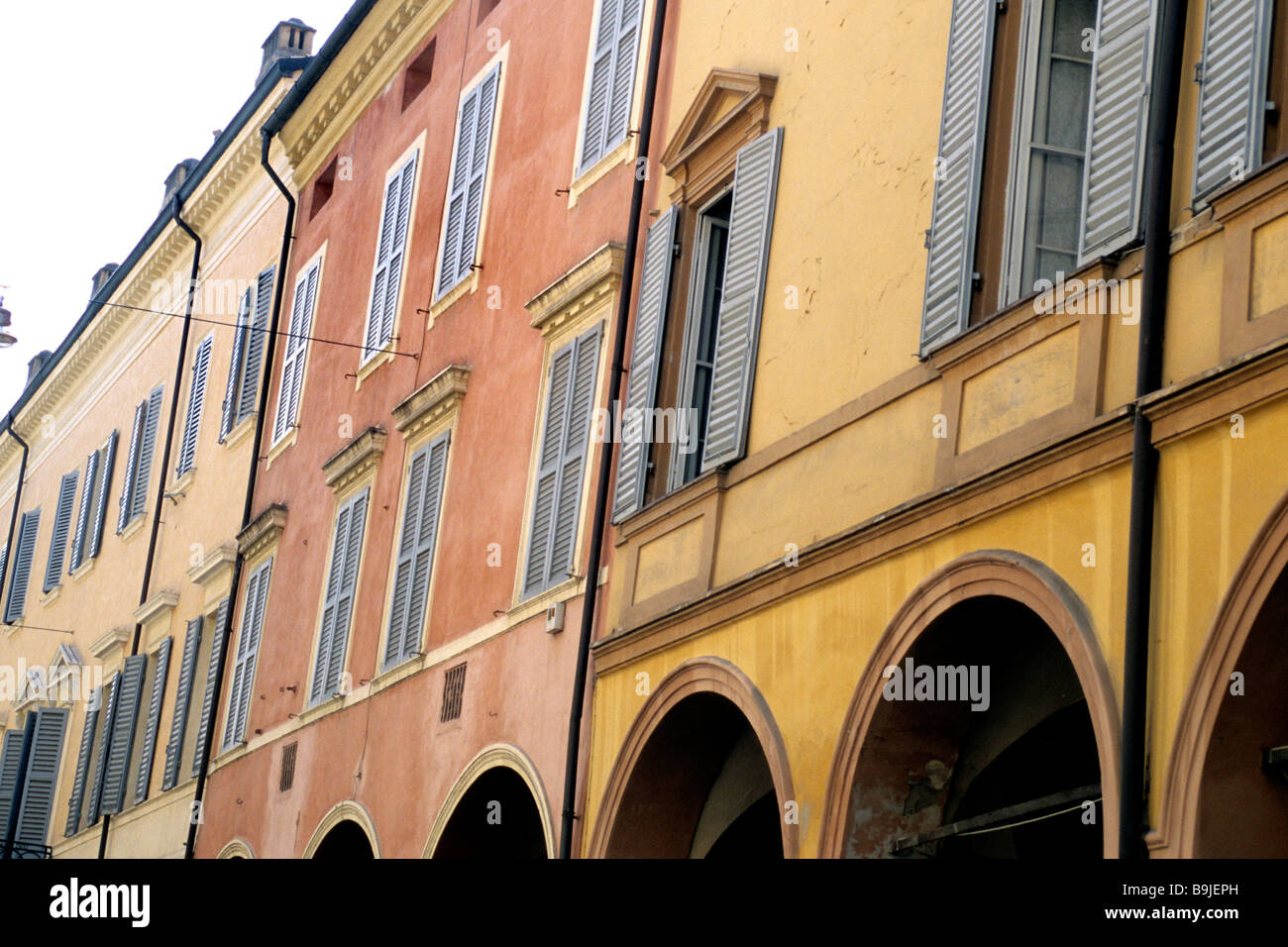 Building in the old town Modena Italy Stock Photo - Alamy