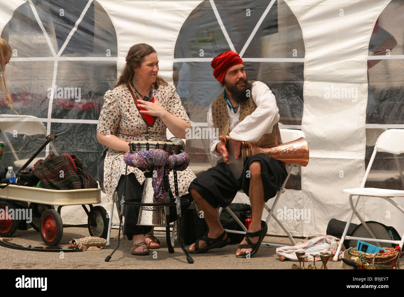 Dumbek Drummer for Belly Dancer Laylia s Belly Dancing Demonstration at ...