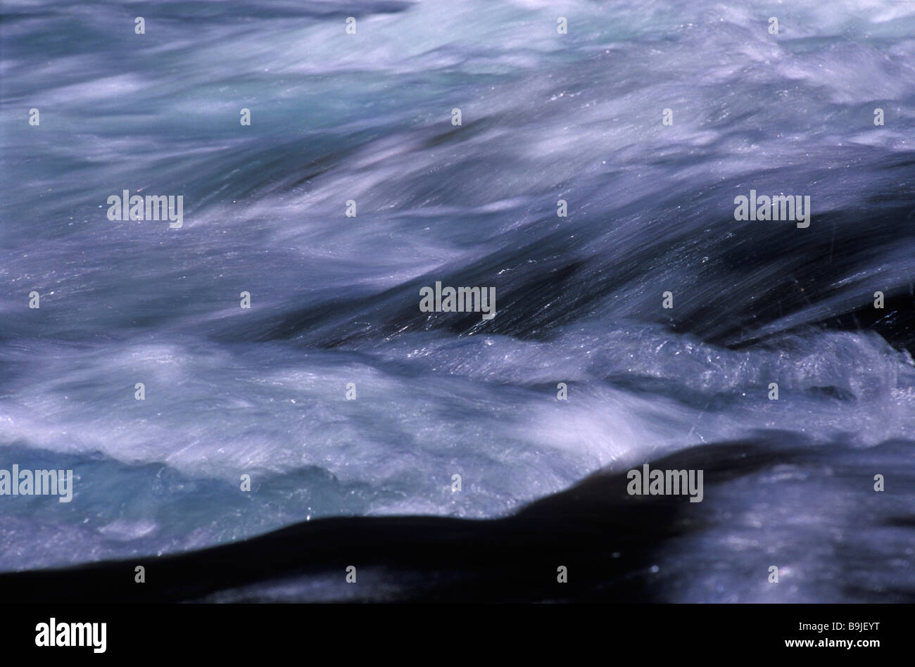 White water falls stream close hi-res stock photography and images - Alamy