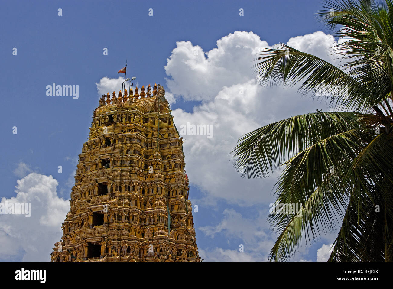 Sri Lanka Matale Sri Muthumariamman temple detail Asia South-Asia ...