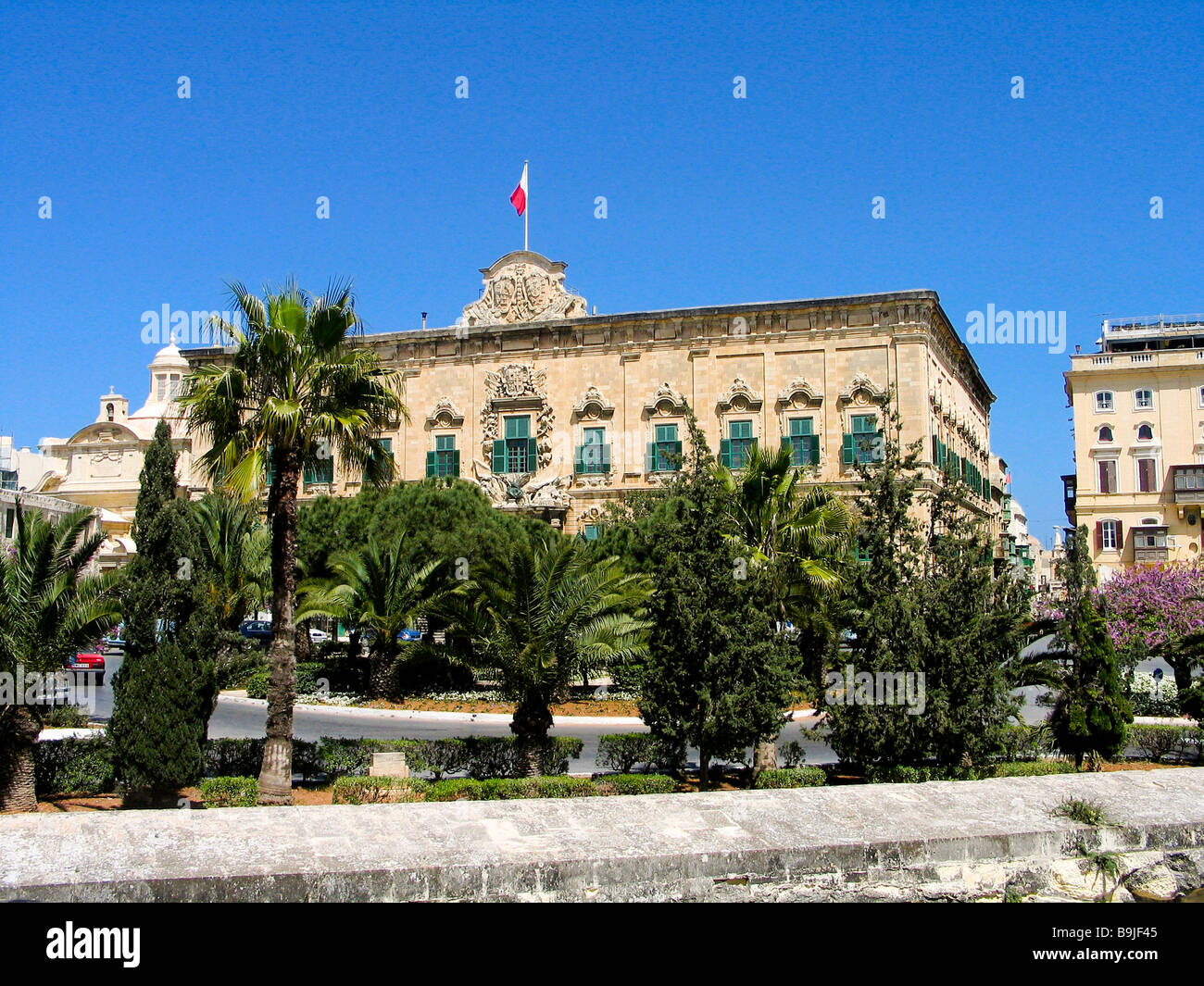 Government Buildings Valletta, Malta Stock Photo - Alamy