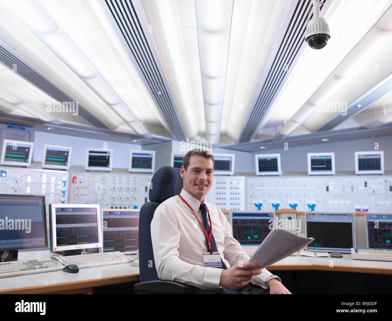 Operator Control Room High Resolution Stock Photography and Images - Alamy