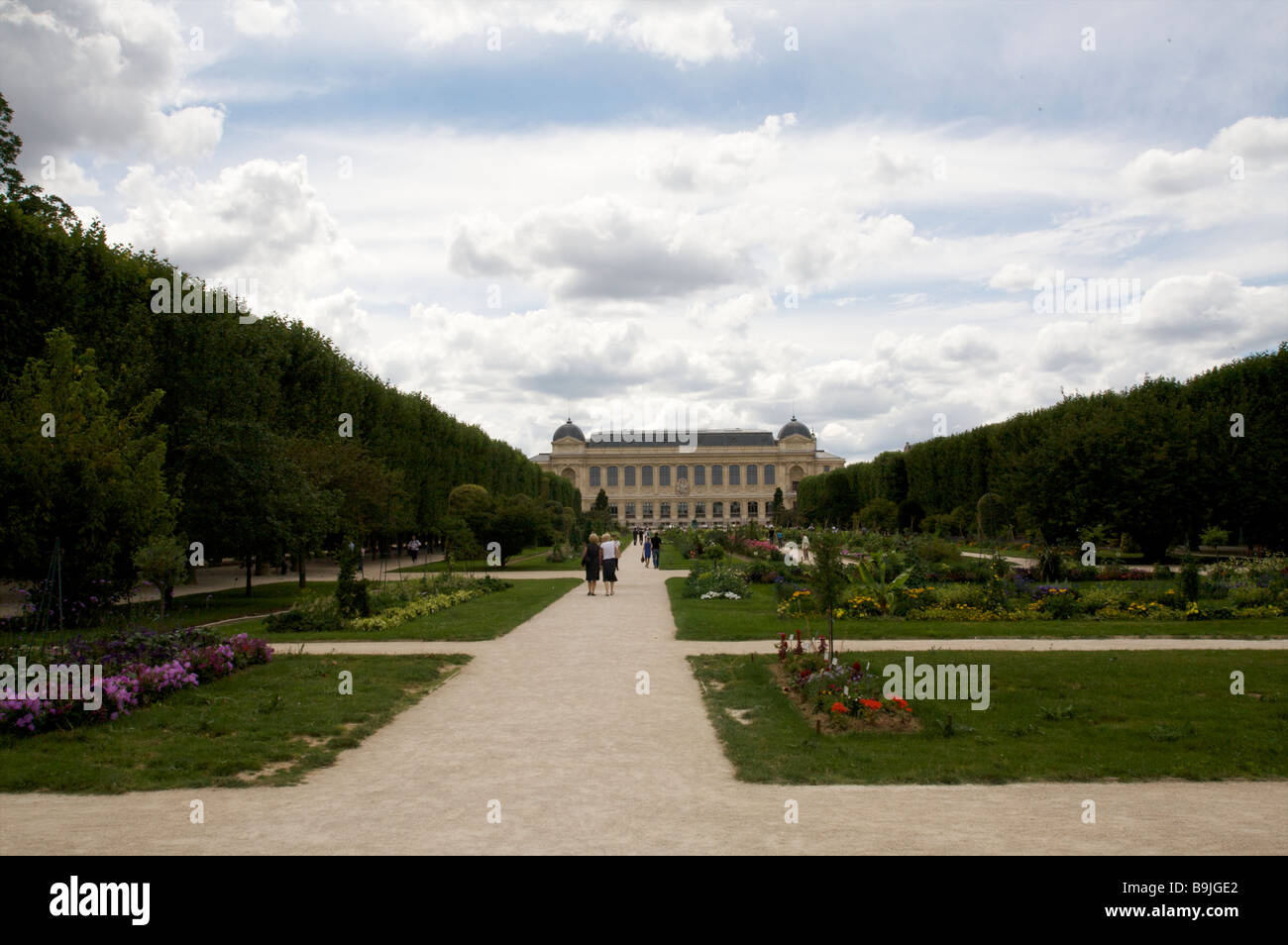 Walking through the Jardin des Plants in Paris France Saturday July 21 ...