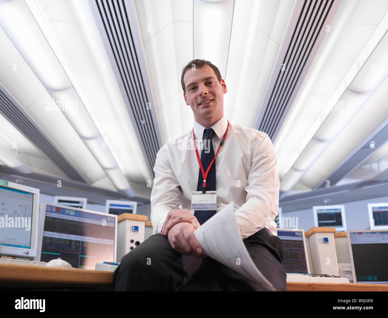 Operator Control Room High Resolution Stock Photography and Images - Alamy