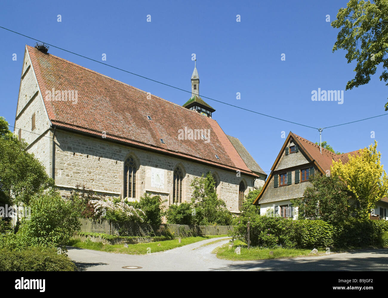 Germany Baden-Württemberg Ehningen sprawling estate Mauren ...
