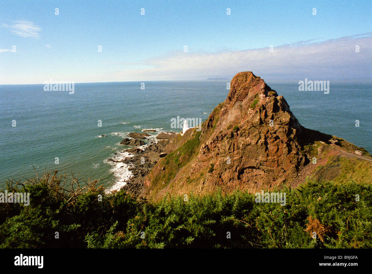 Hartland Point Lighthouse Stock Photo - Alamy