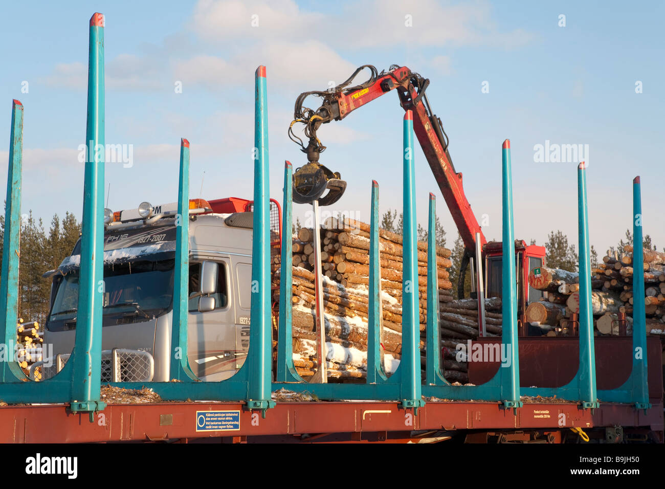 Logging railroads hi-res stock photography and images - Alamy