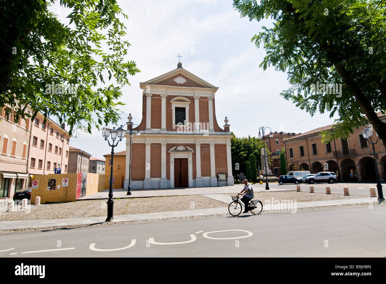 Church Formigine Modena Italy Stock Photo - Alamy