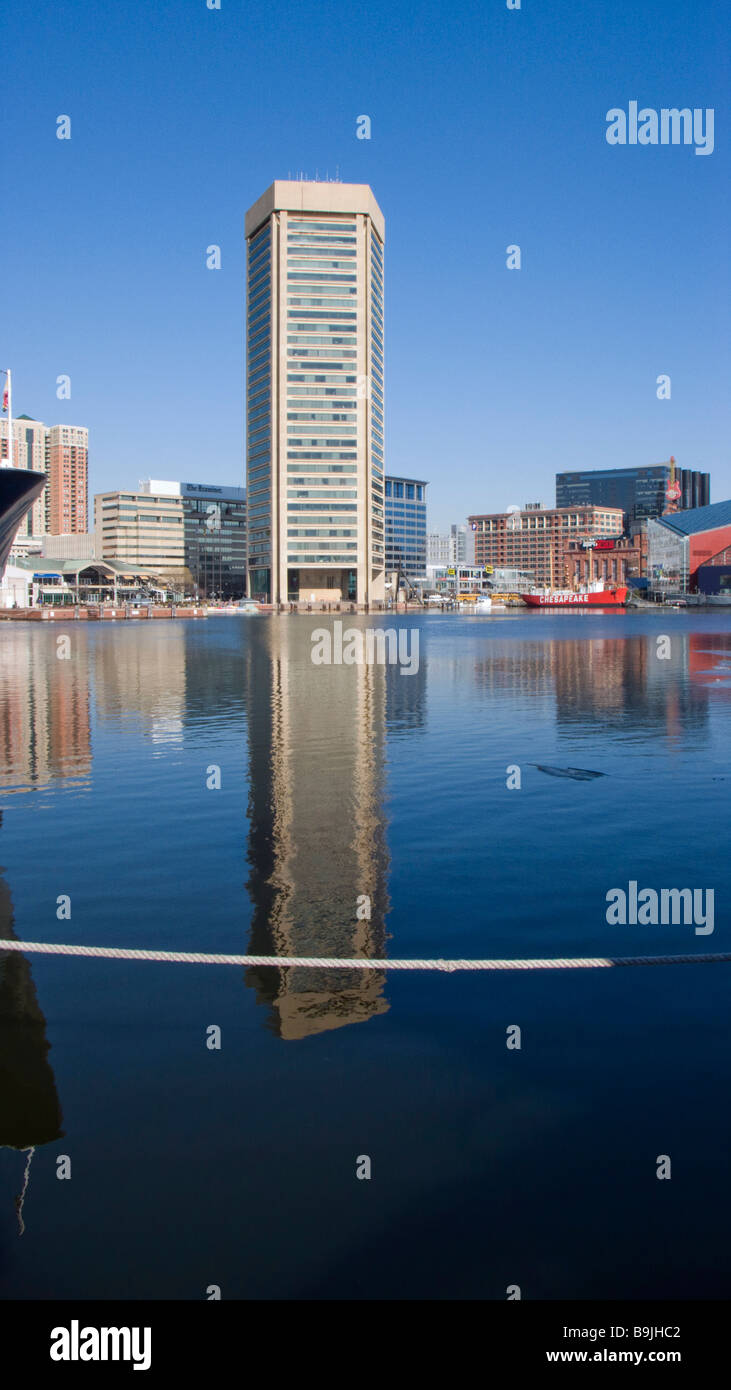 The Inner Harbor in Baltimore Maryland Stock Photo - Alamy