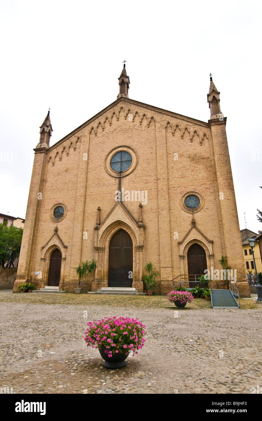 Church Castelvetro Modena Italy Stock Photo - Alamy