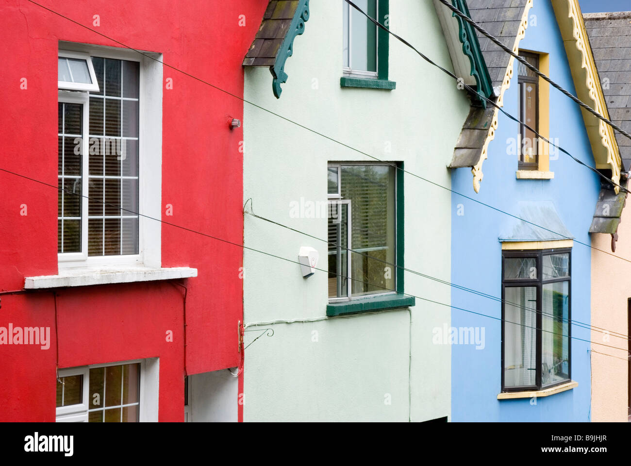Irish row houses High Resolution Stock Photography and Images - Alamy