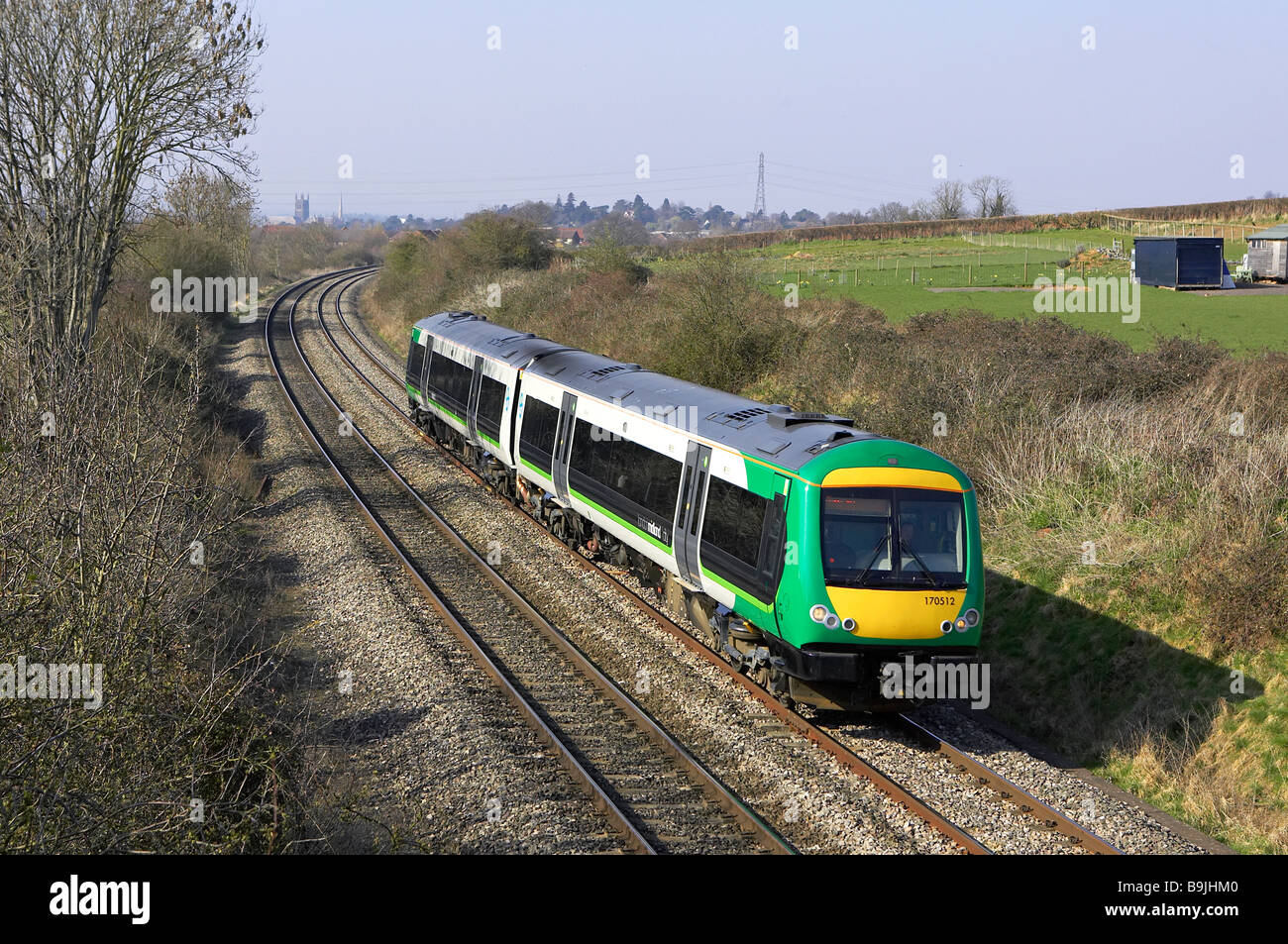 London Midland class 170 Stock Photo - Alamy