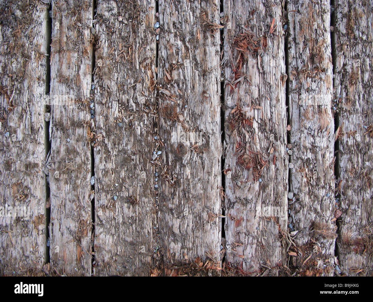 Weathered wood texture in landscape Stock Photo - Alamy