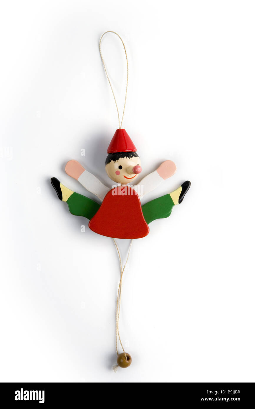 jumping-jack Pinocchio Movable mobility movement gotten rusty figure ...