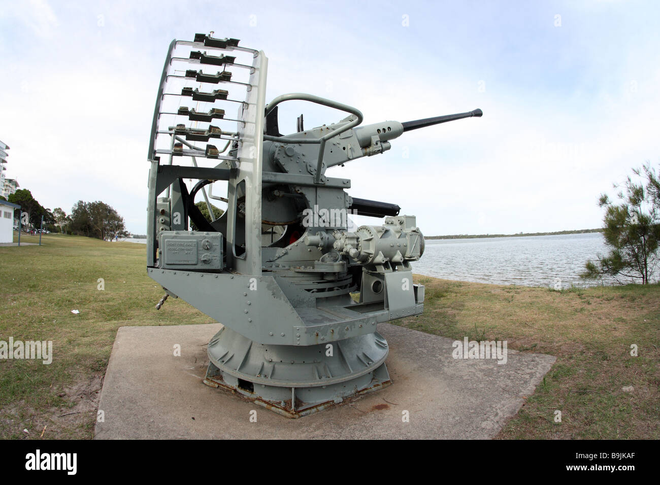 40mm BOFORS SINGLE MKV11 NAVAL ANTI AIRCRAFT GUN SUNSHINE COAST ...