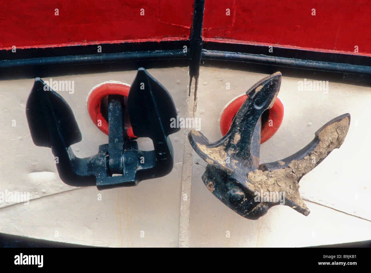 Hawse pipes hi-res stock photography and images - Alamy