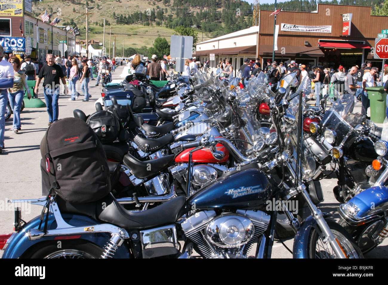 Sturgis motorcycle rally hi-res stock photography and images - Alamy