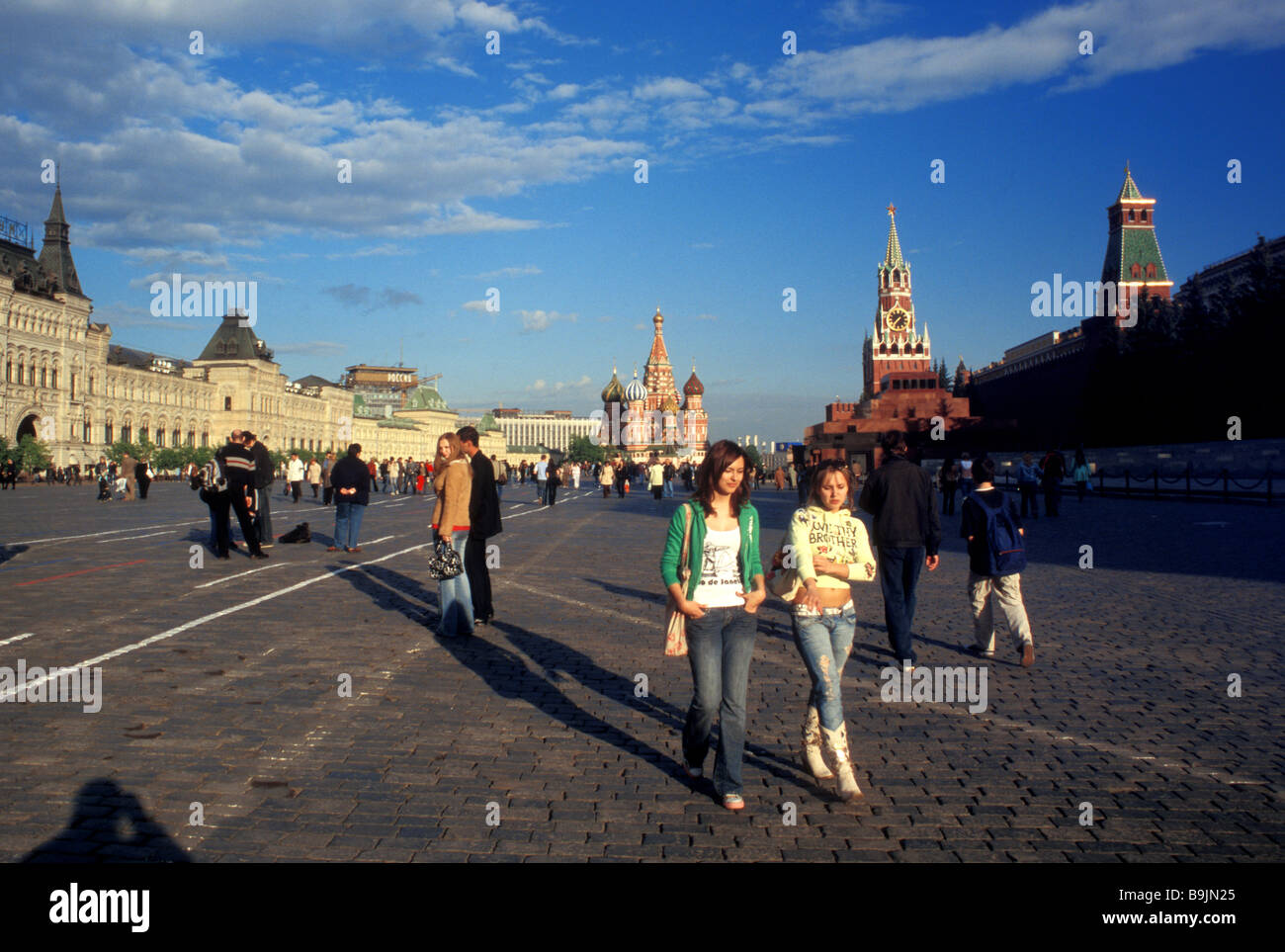 red square moscow russia Stock Photo - Alamy
