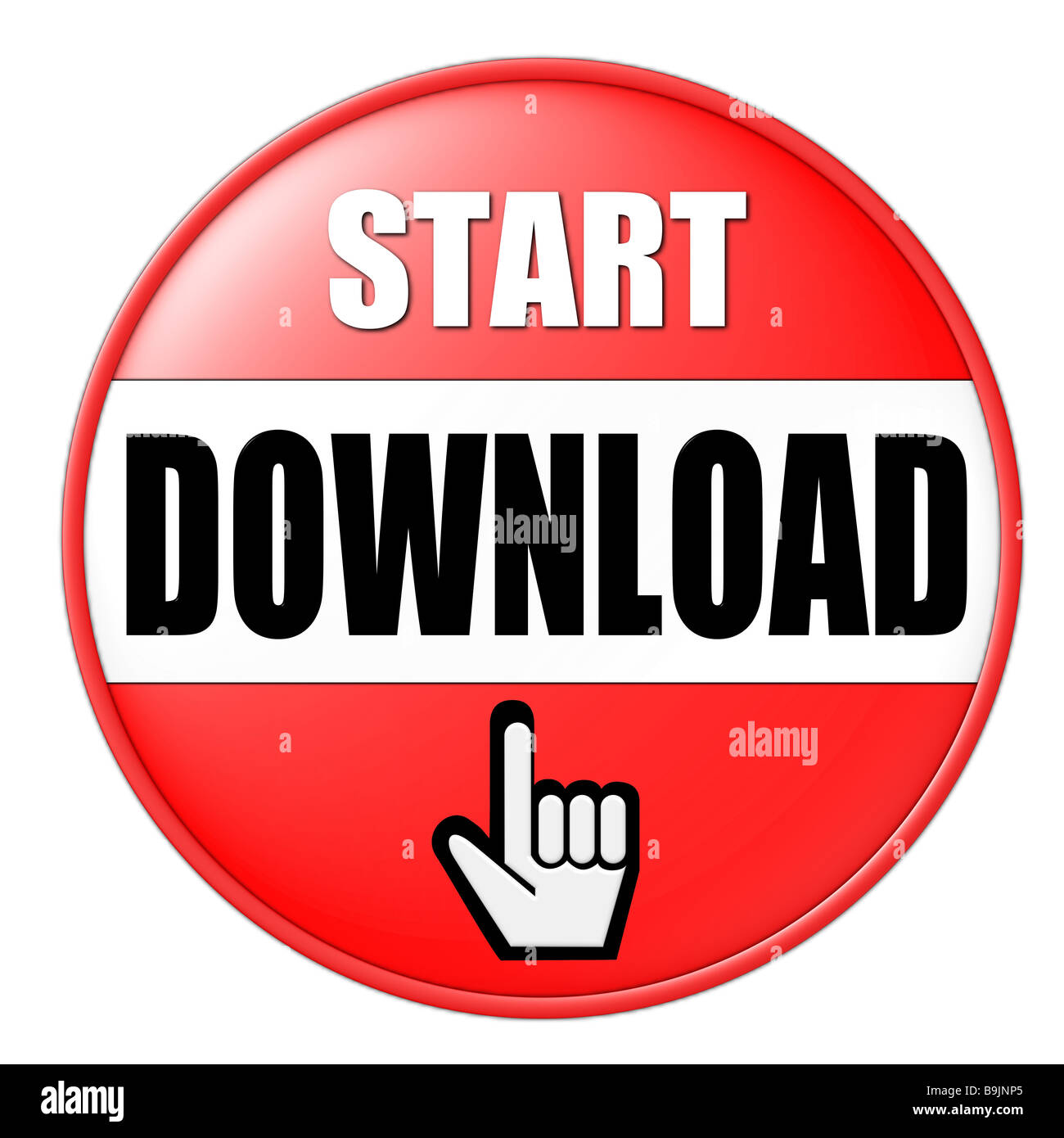 start download button Stock Photo - Alamy