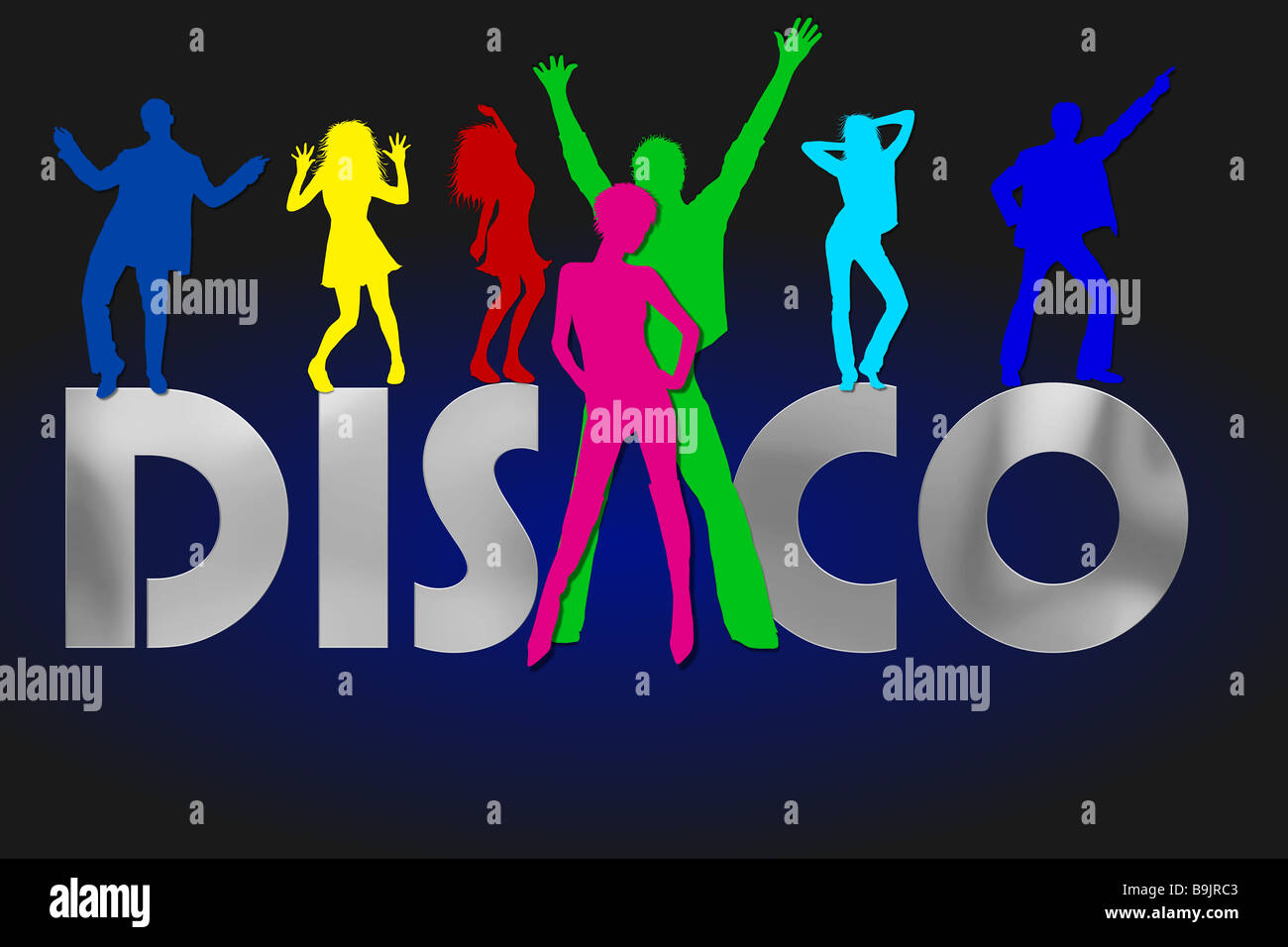 70s disco dancing hi-res stock photography and images - Alamy