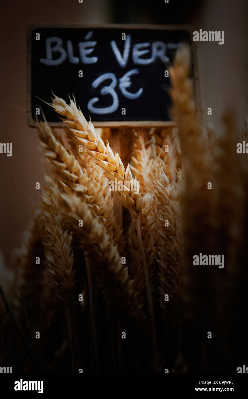 Wheat bokeh - Blé Stock Photo - Alamy
