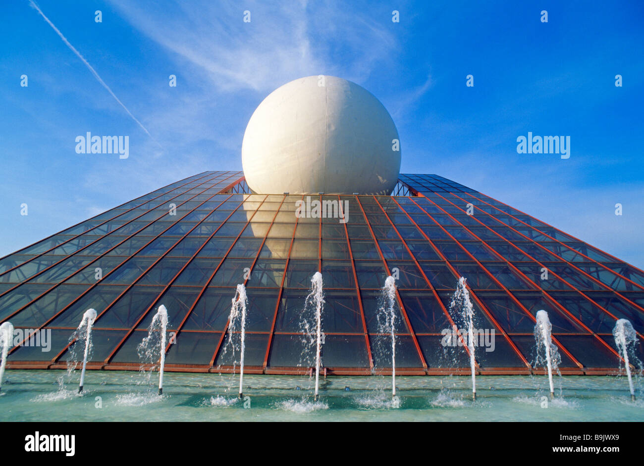 Futuroscope building hi-res stock photography and images - Alamy