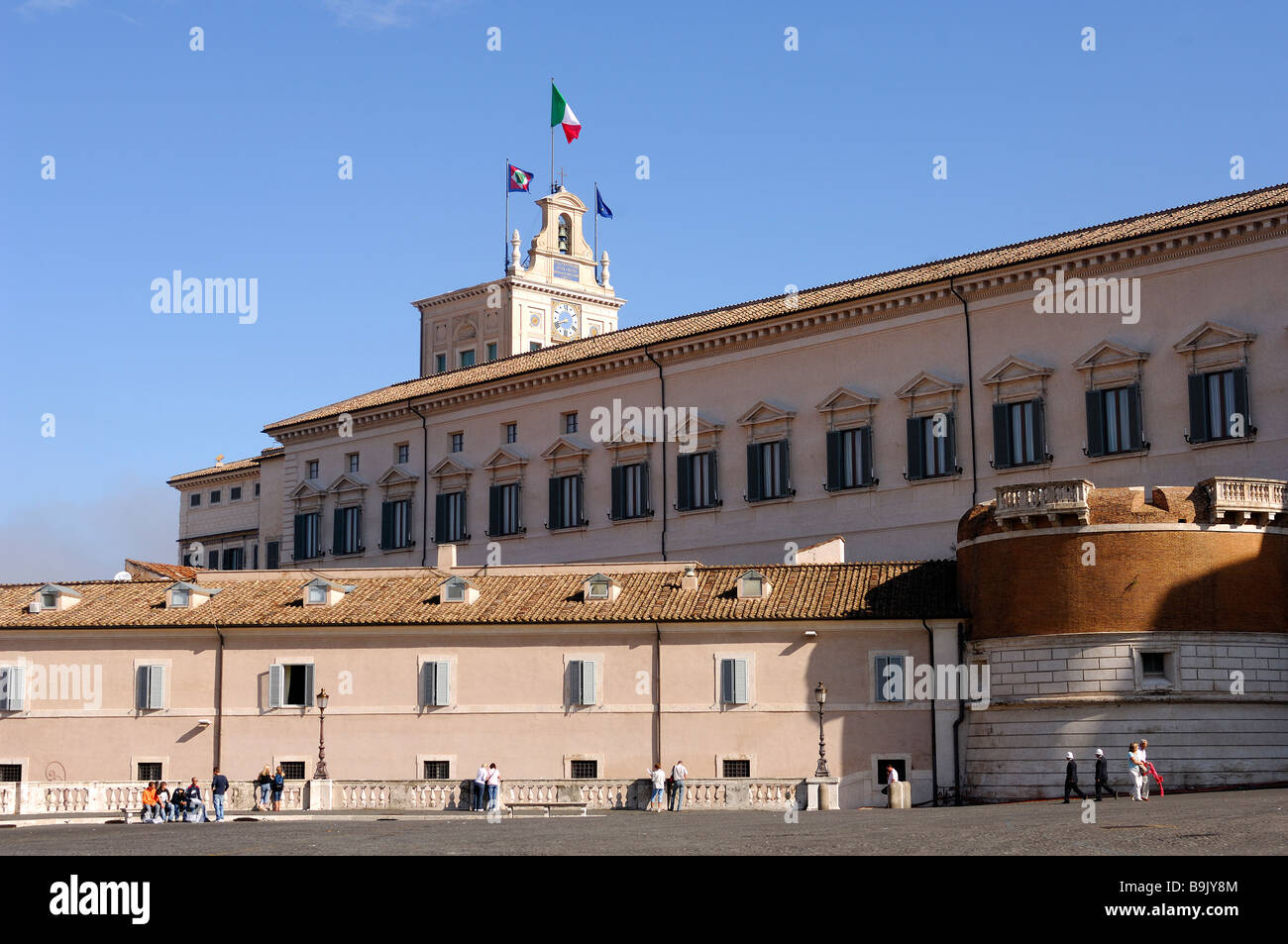 Italy quirinal square hi-res stock photography and images - Alamy