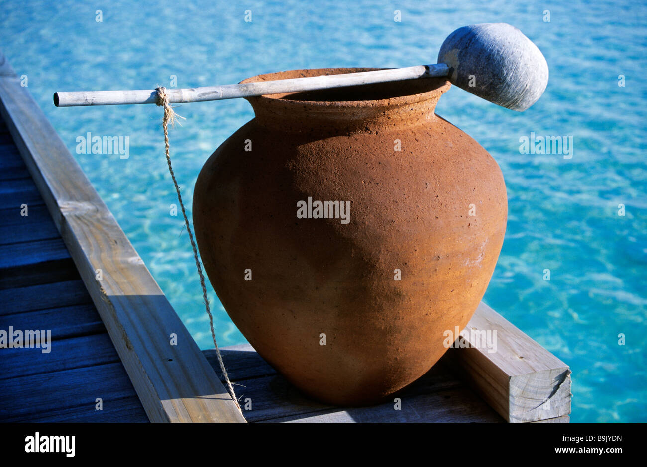 Maldives, North Male Atoll, Lankanfushi Island, Hotel Soneva Gili, jar ...