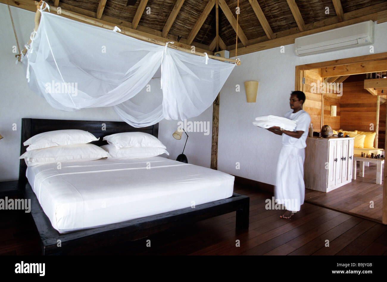 Maldives, North Male Atoll, Lankanfushi Island, Hotel Soneva Gili ...