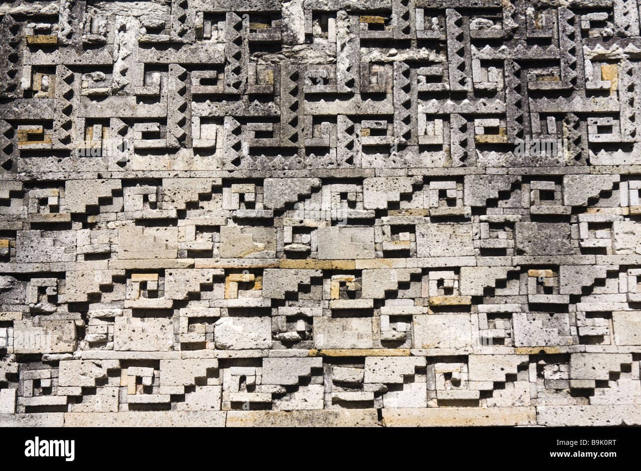 Stone mosaics in elaborate geometrical patterns adorn the walls of the ...