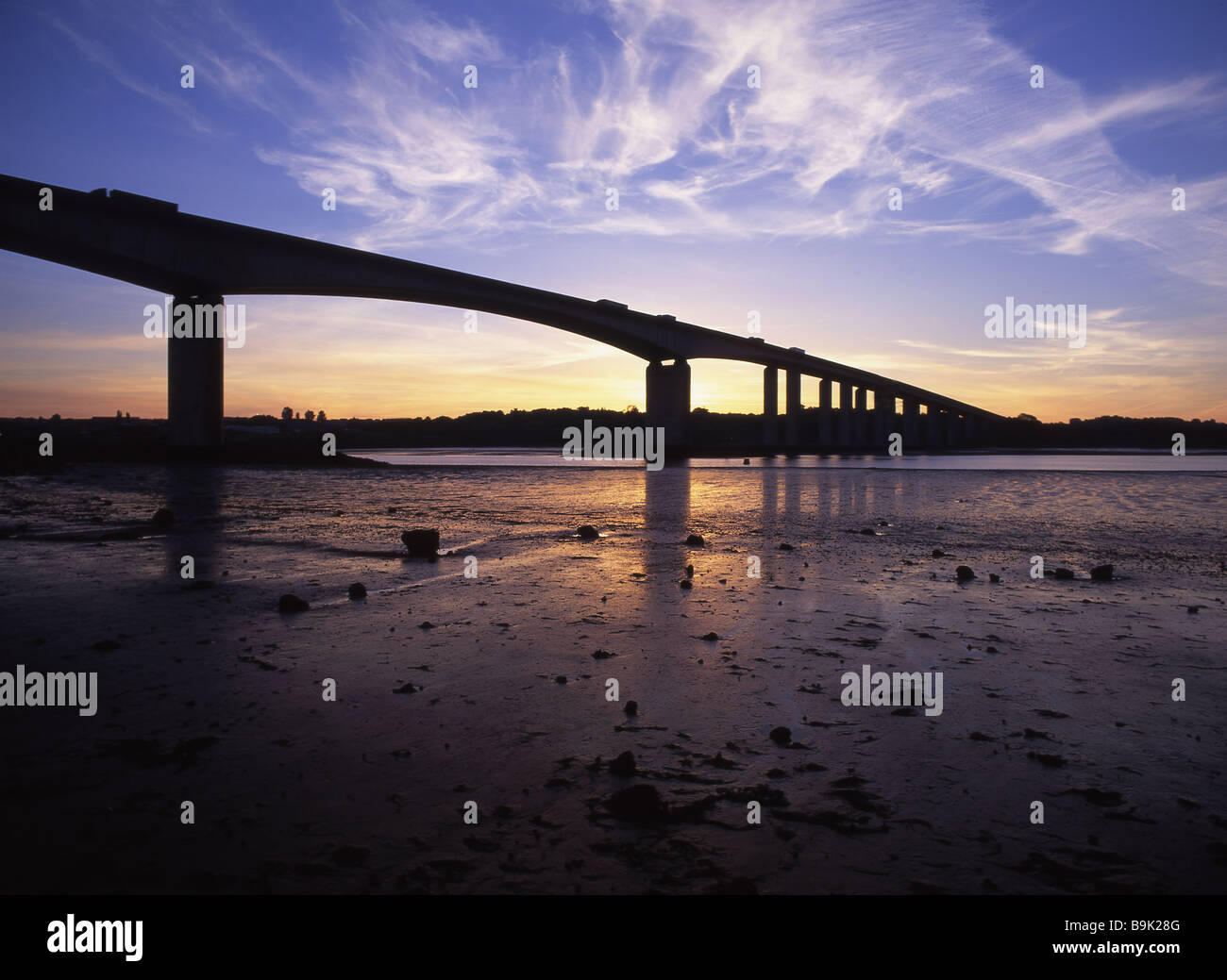 The Orwell Bridge near Ipswich, Suffolk Stock Photo - Alamy