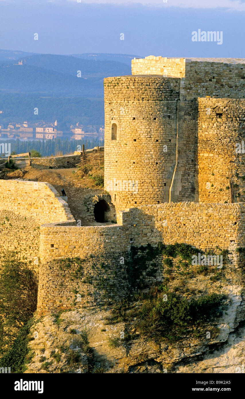 France, Vaucluse, Mornas, 12th century feudal castle Stock Photo - Alamy