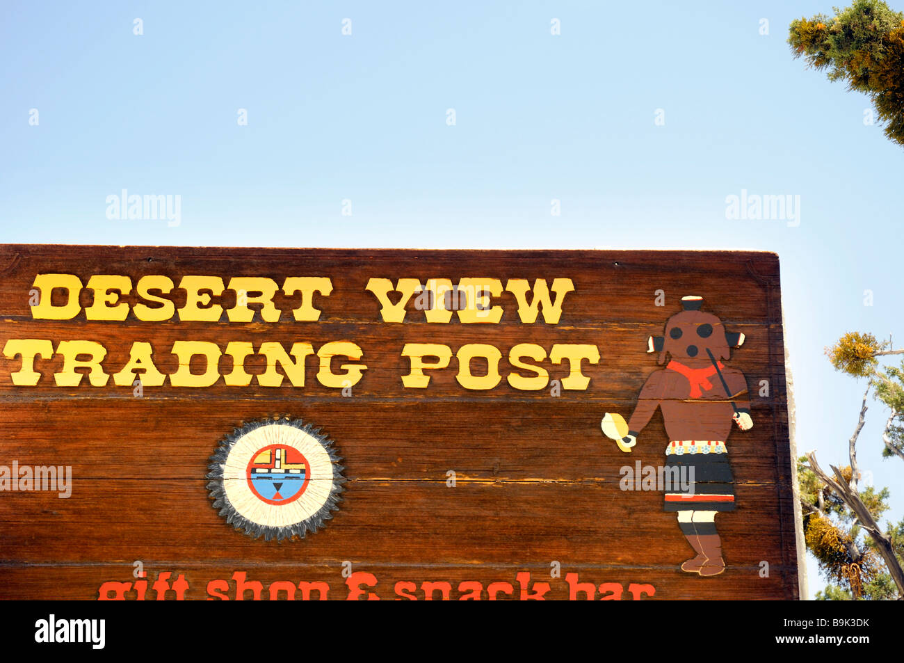 Desert View trading post near the Navajo Watch tower in the Grand ...