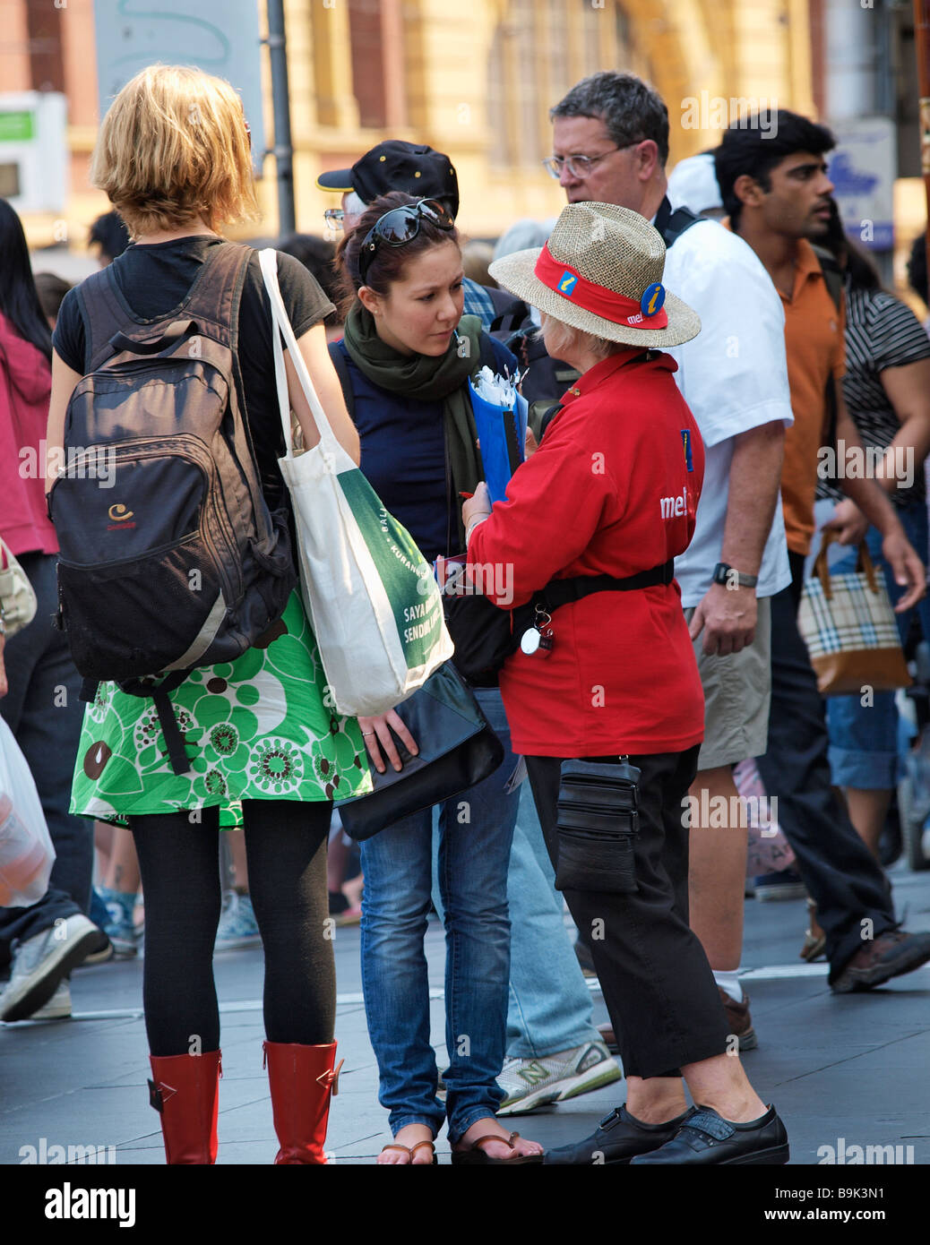 Melbourne travel guide hi-res stock photography and images - Alamy