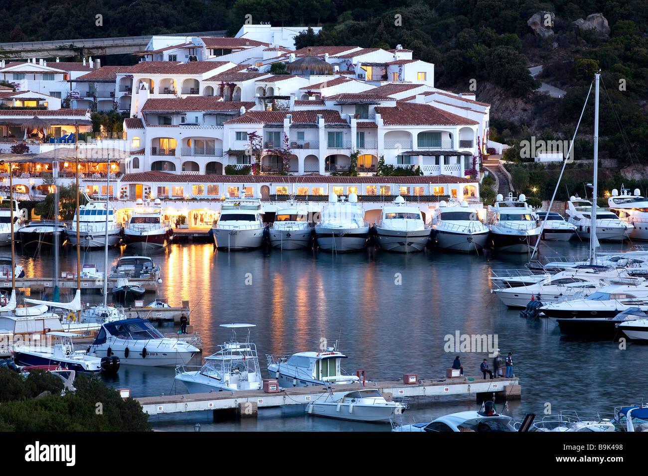 Italy, Sardinia, Olbia Tempio province, the Esmerald Coast (Costa ...