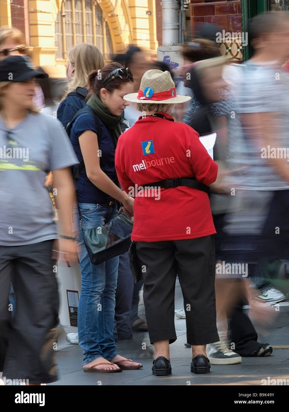 Melbourne travel guide hi-res stock photography and images - Alamy