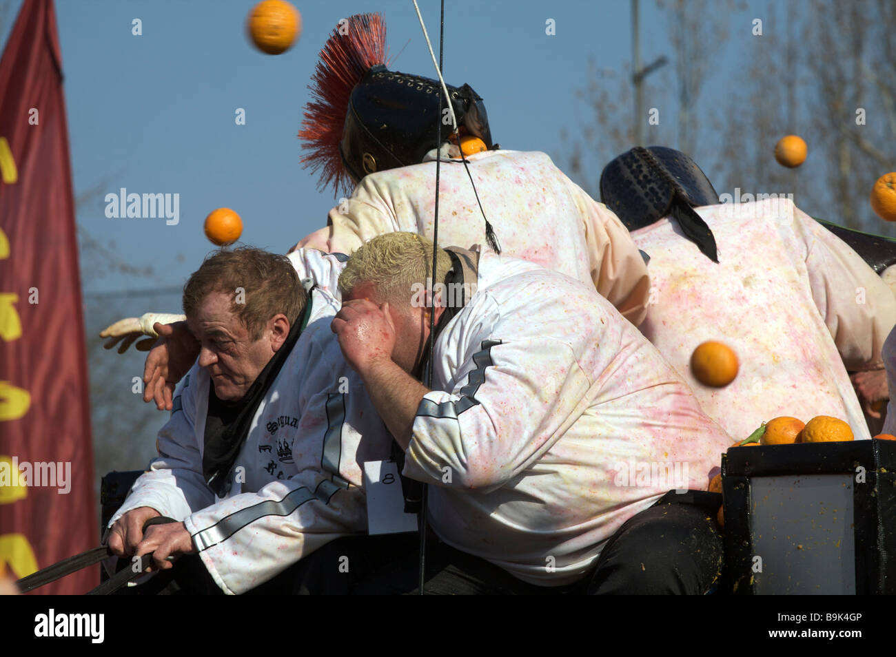 Orange battle carnival ivrea italy hi-res stock photography and images ...