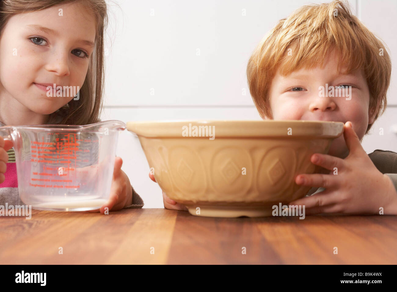 Kids at Home Stock Photo - Alamy