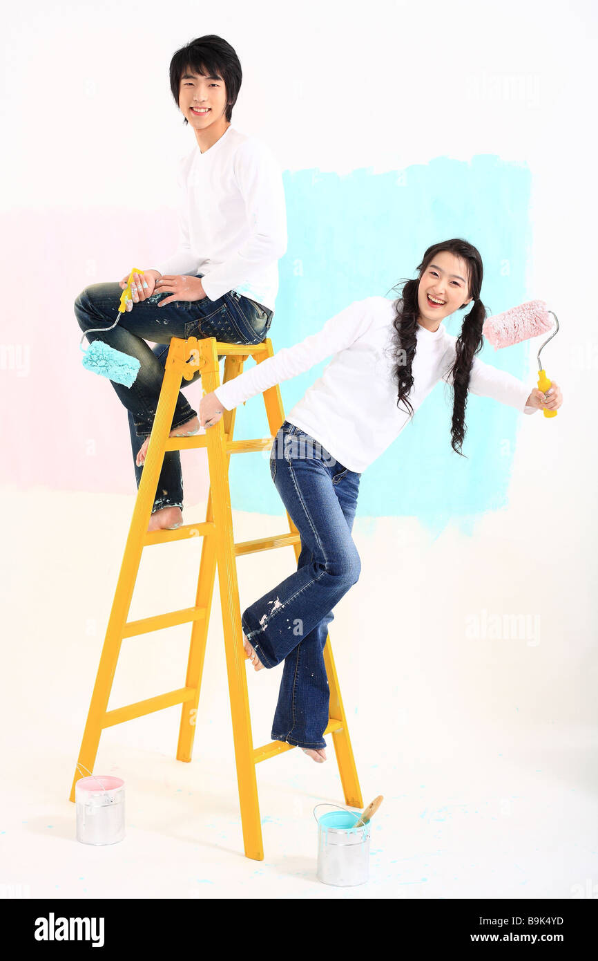 Dailylife of Young Teenagers Stock Photo - Alamy
