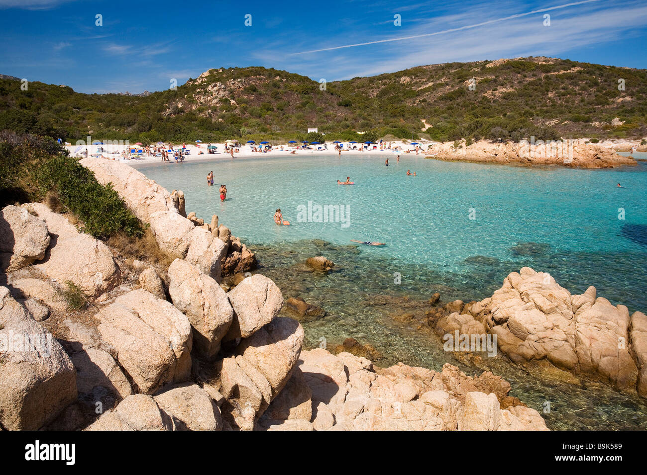 Spiaggia del principe costa smeralda High Resolution Stock Photography ...