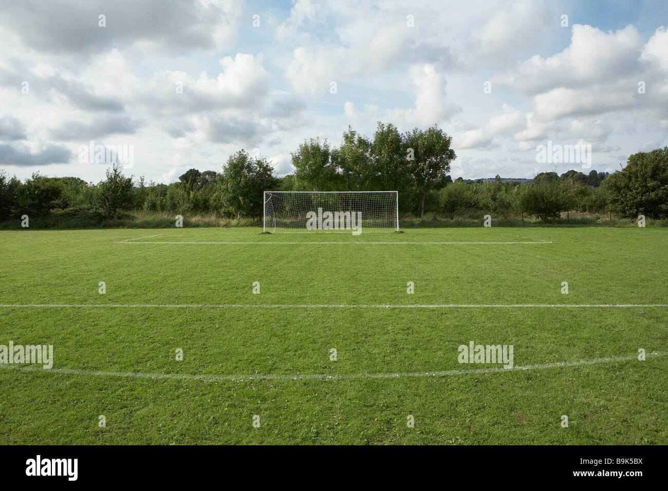 Football pitch Stock Photo - Alamy