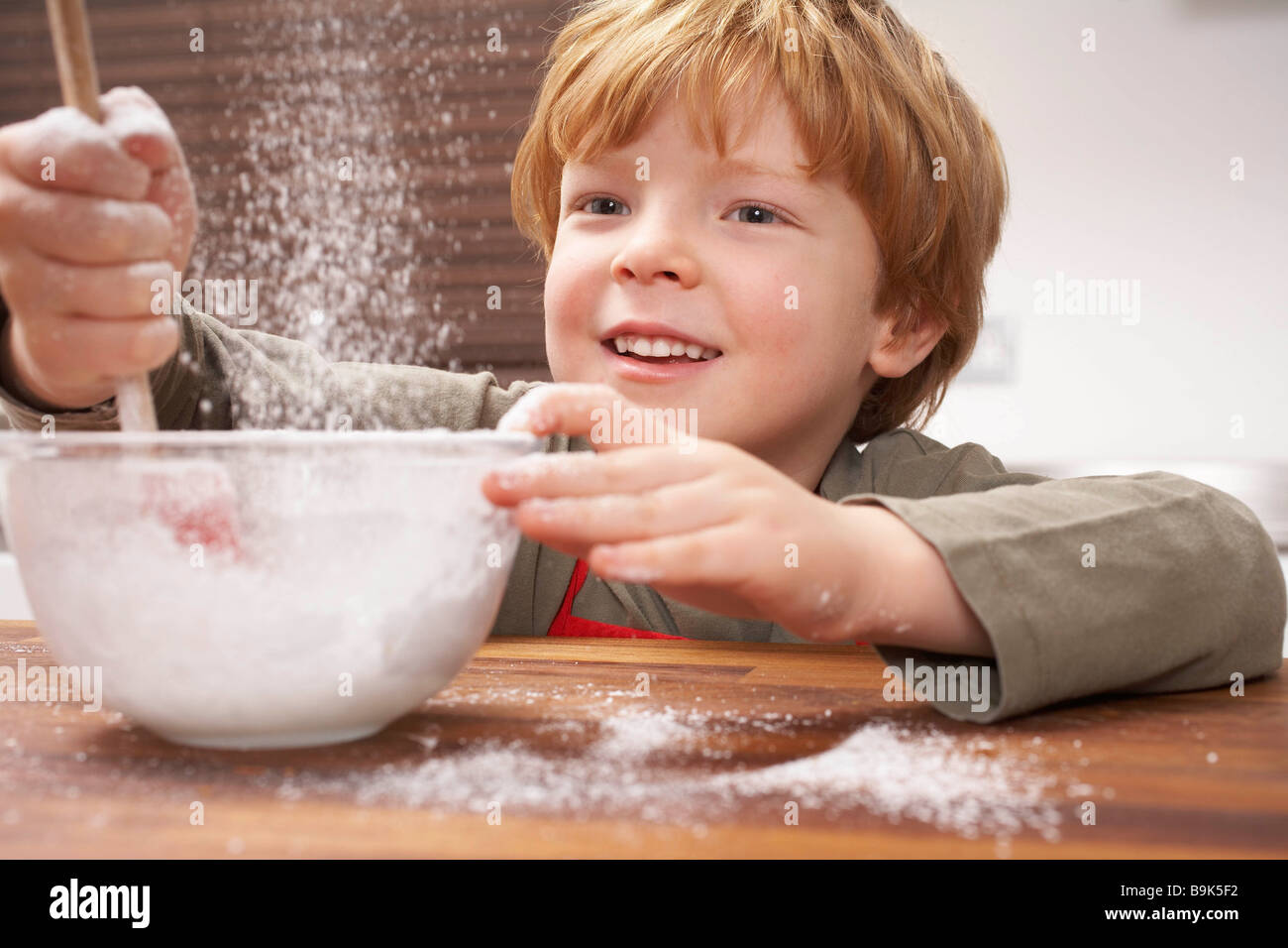 Kids at Home Stock Photo - Alamy