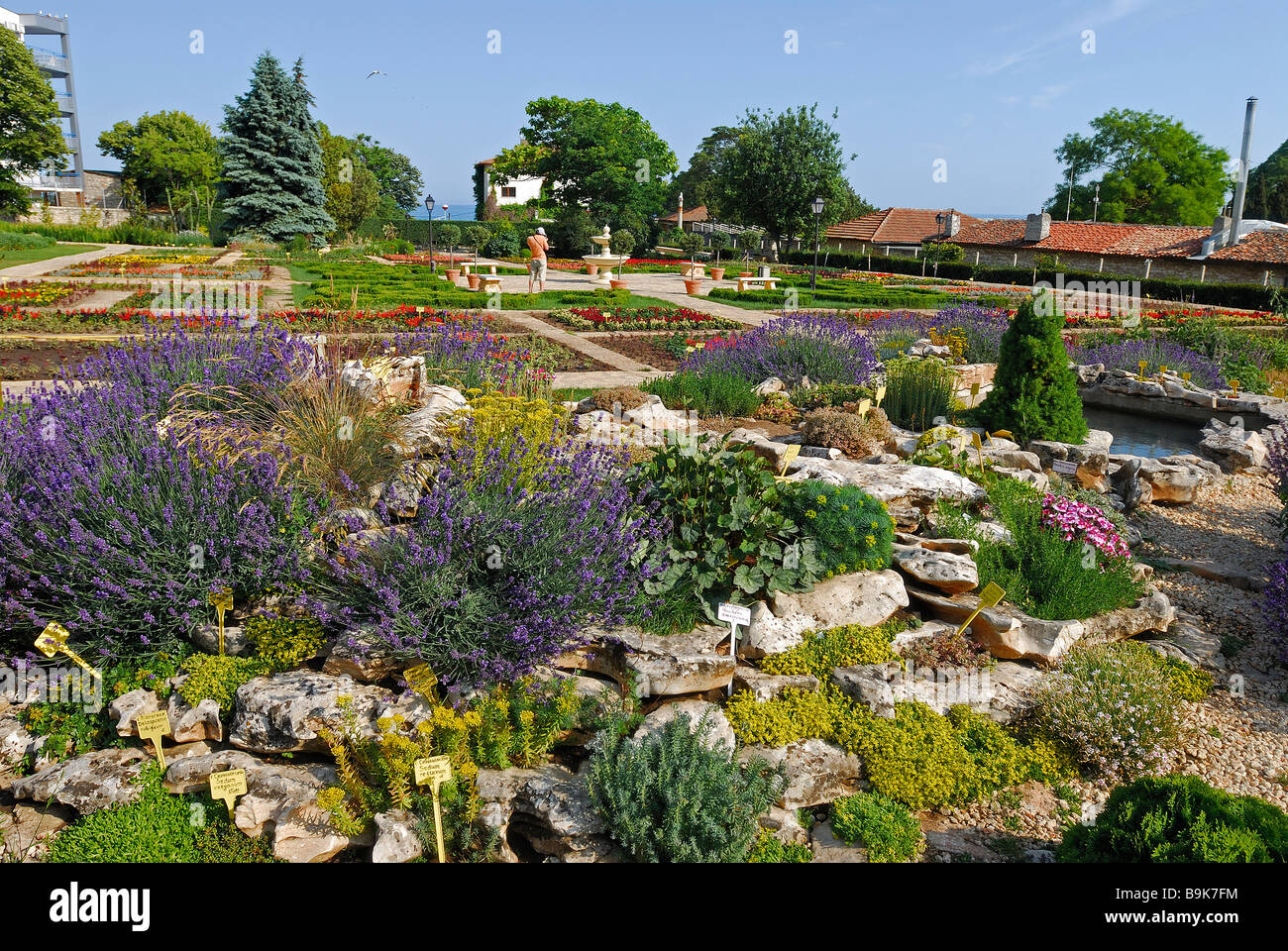 Bulgarie, Black Sea region, Balchik, Botanical Gardens Stock Photo - Alamy
